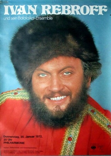 REBROFF, IVAN - 1972 - Plakat - In Concert Tour - Poster - Berlin | eBay