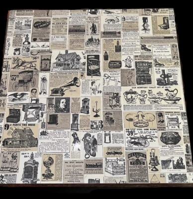Wendy's Newspaper Table 70s 24 X 24 Inch POSTER Wall Art | eBay