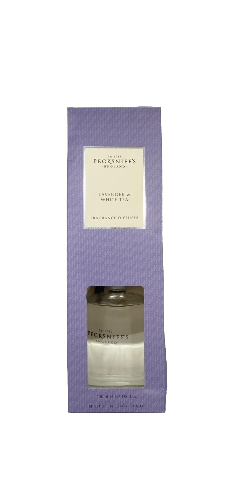 Pecksniff’s Lavender & White Tea Room Reed Fragrance Diffuser 6.7fl oz ...