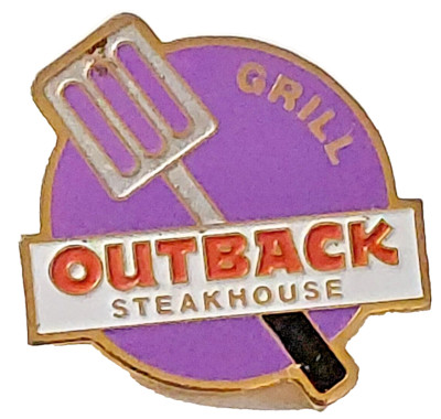 Outback Steakhouse Restaurant GRILL Lapel Pin | eBay