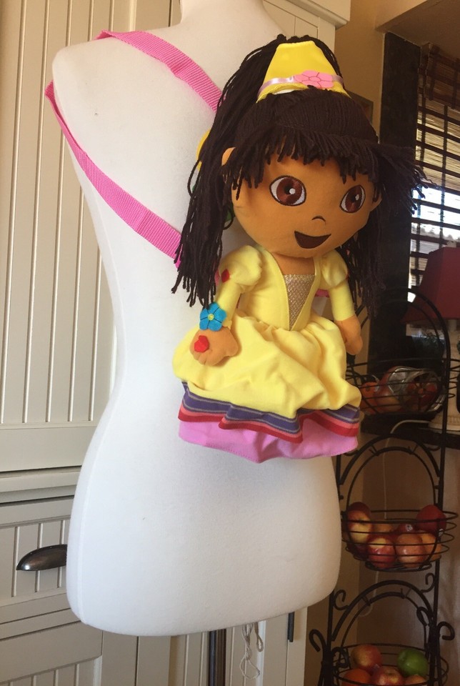 Dora The Explorer Doll Wallet Backpack Nick Jr Plush 15" Travel Gift ...