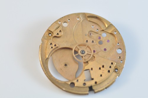 omega watch movement part 550-1000 550-1346 mainplate & incabloc for ...