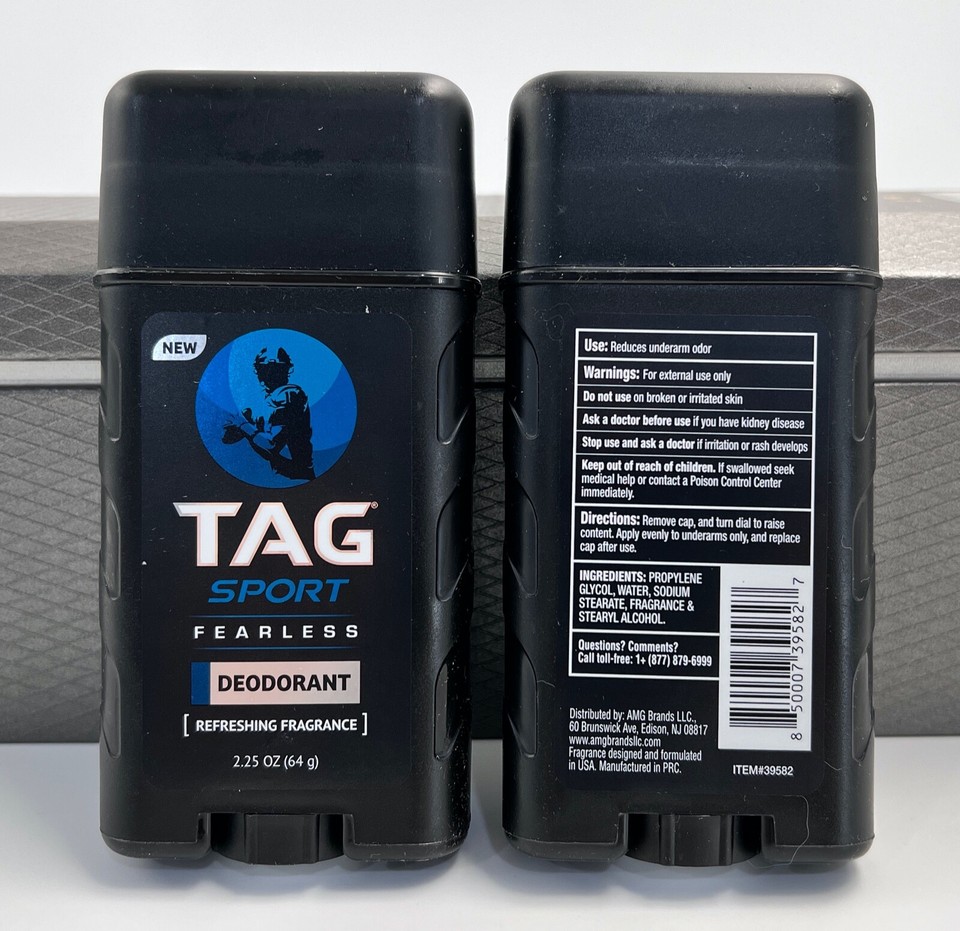10 PK TAG SPORT FEARLESS DEODORANT REFRESHING FRAGRANCE 2.25 OZ | eBay