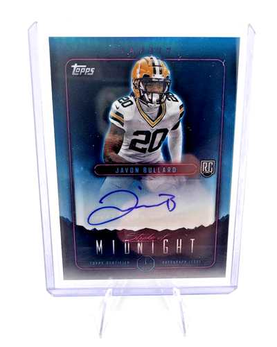 2024 Topps Midnight Javon Bullard RC Stroke of Midnight Auto Green Bay ...