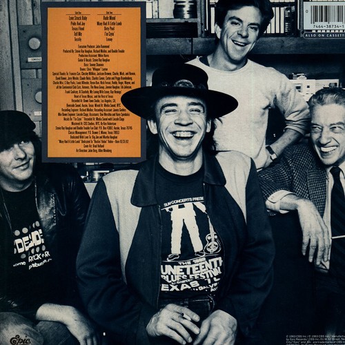 Stevie Ray Vaughan & Double Trouble - Texas Flo (Vinyl LP - 1985 - US ...