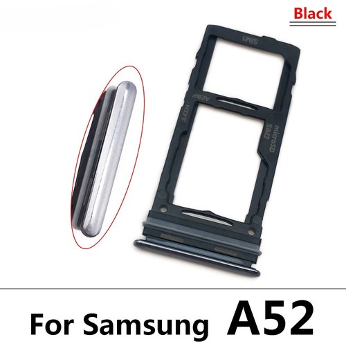 Dual Sim Card Tray Holder Slot +Pin For Samsung A52 Replacement Repair ...