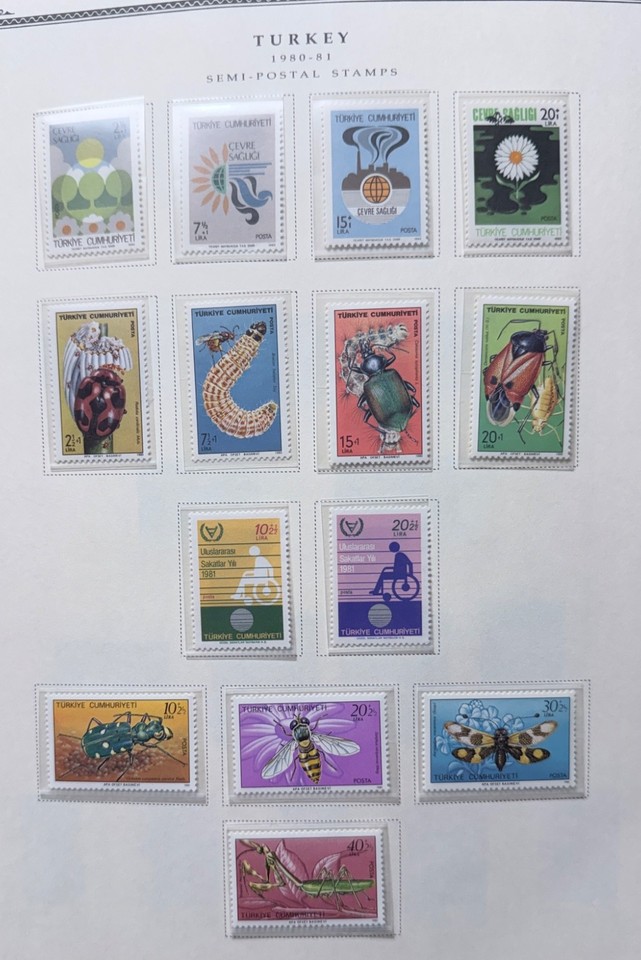 1961 TO 1999 COMPLETE TURKEY STAMPS INCLUDING OFFICIALS MNH | eBay