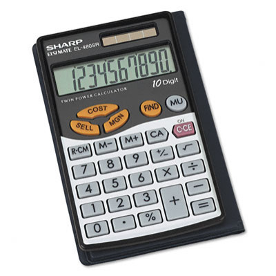 SHARP EL480SR COST SELL MARGIN CALCULATOR for sale online | eBay