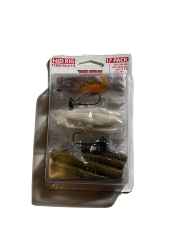YUM Ned Rig Kit 3-17 Piece w/ YUM Ned Dingers, Ned Craws, Ned Minnow ...