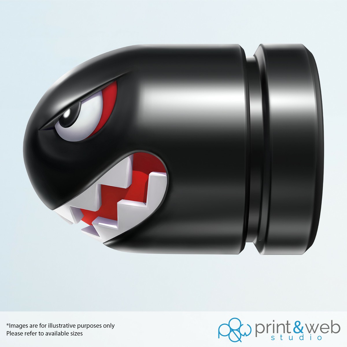 Mario Bullet Drawing