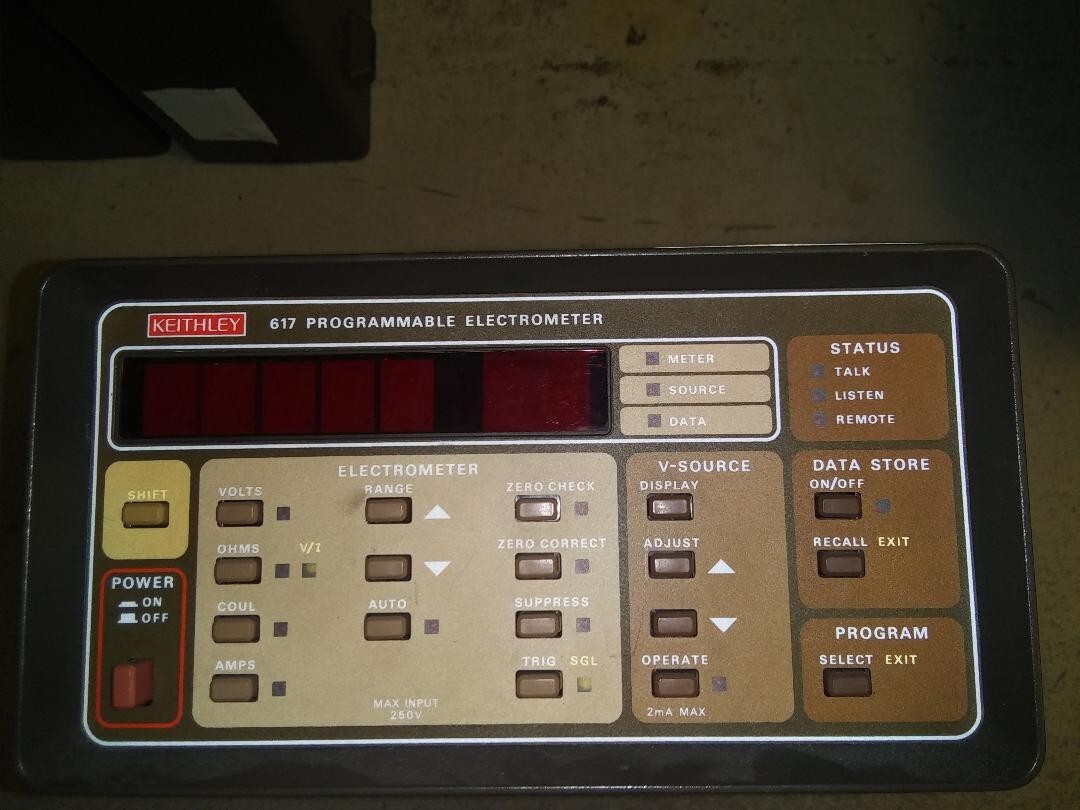 Keithley 617 Programmable Electrometer Pristine Condition FULLY ...