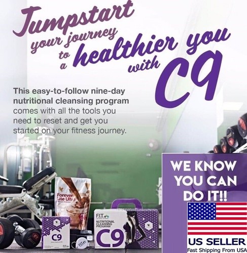 C9 Forever Living Aloe Berry Gel Clean 9 Detox Weight Loss Diet ...