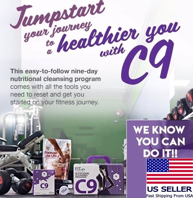 C9 Forever Living Aloe Berry Gel Clean 9 Detox Weight Loss Diet ...