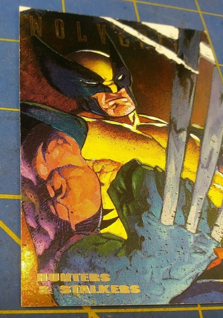 1995 Ultra X-Men Hunters & Stalkers Rainbow #7 Wolverine | eBay