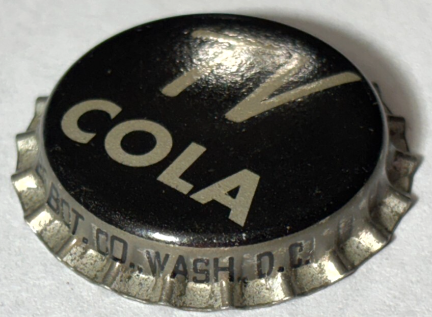 TV COLA SODA BOTTLE CAP; WASHINGTON, D.C.; UNUSED CORK CROWN | eBay