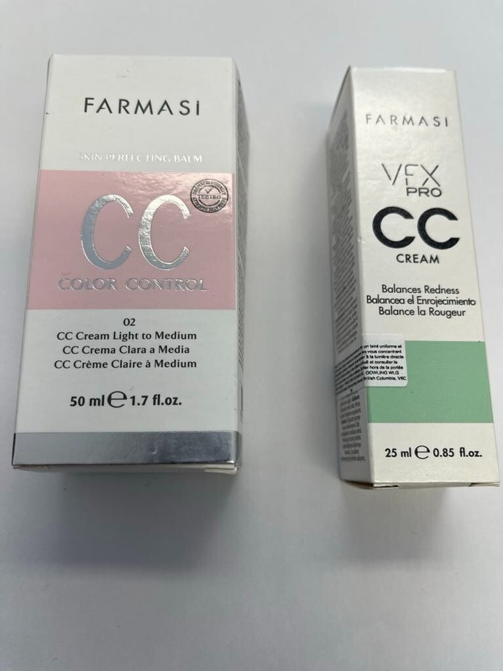 (2) Farmasi Bundle mix , CC CREAM & CC CREAM BALANCES | eBay