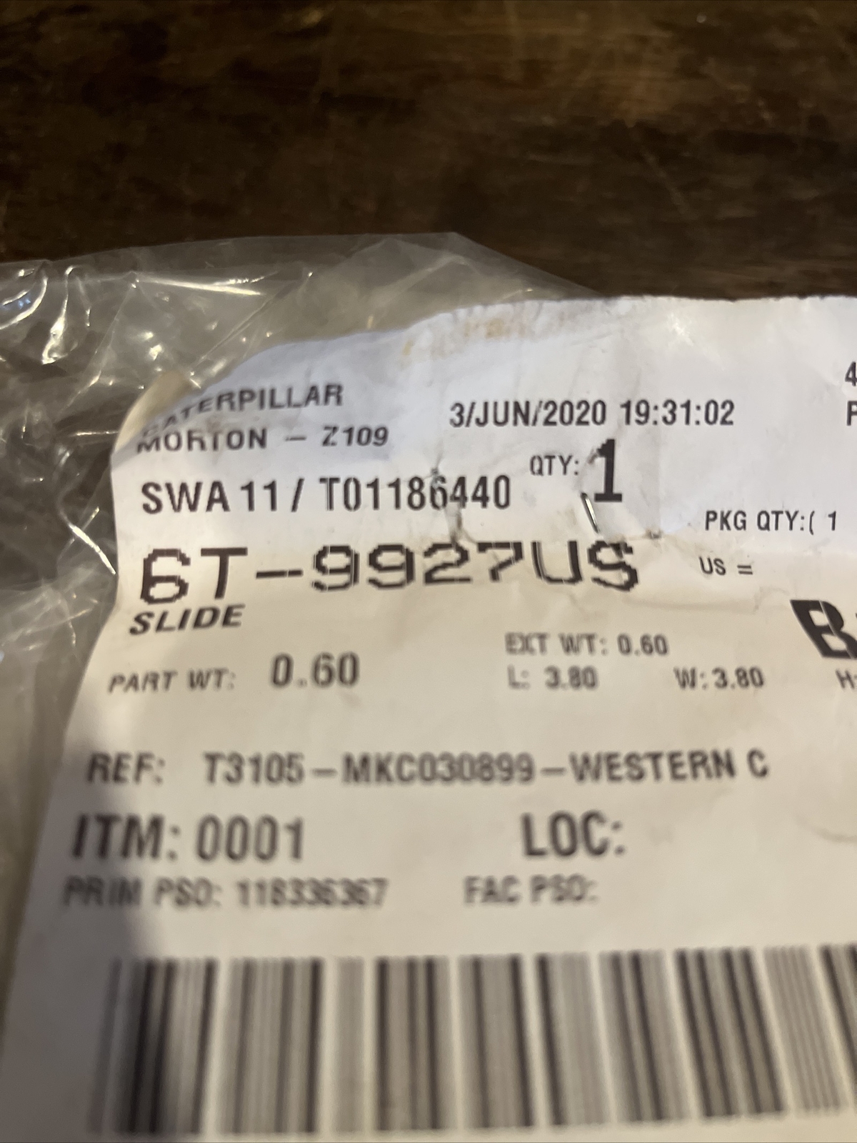 NOS 6T-9927 Caterpillar (CAT) OEM Slide | eBay