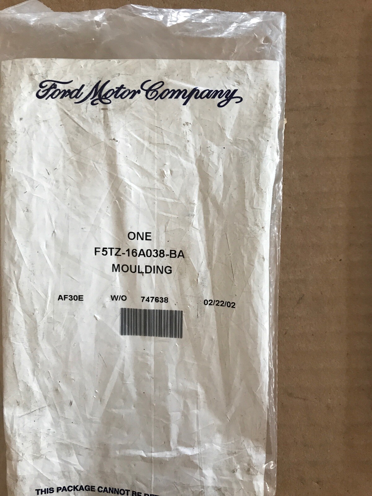 F5TZ-16A038-BA New OEM Ford Moulding, RH F5TZ16A038BA | eBay