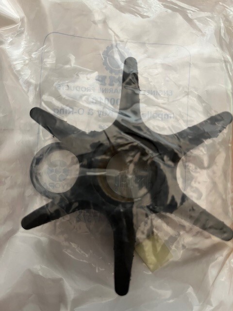 Engineered Marine Products 47-00010 Impeller w/Key & O-ring 18-3059 ...