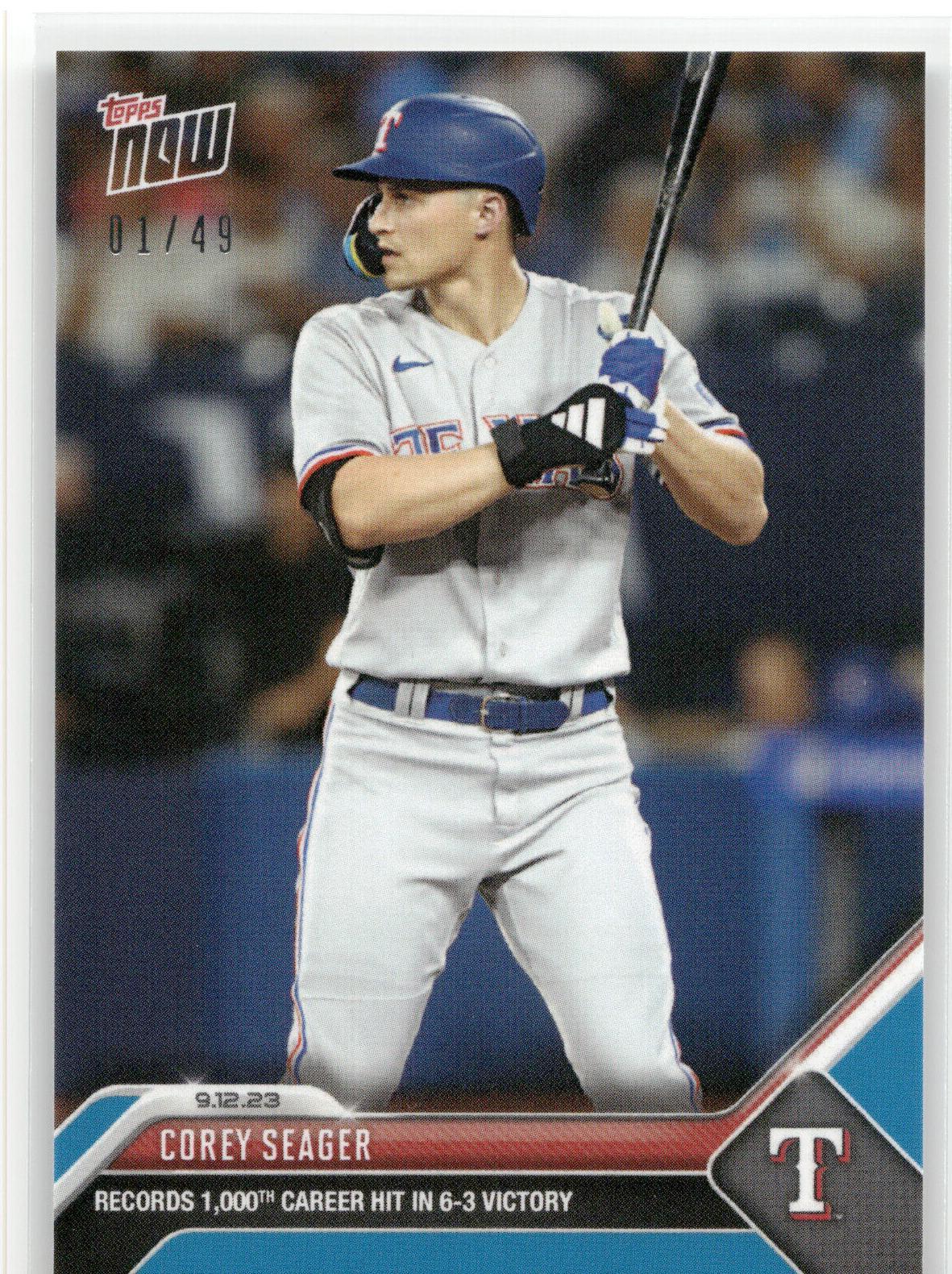 2023 Topps Now - Corey Seager #857 Blue /49 for sale online | eBay