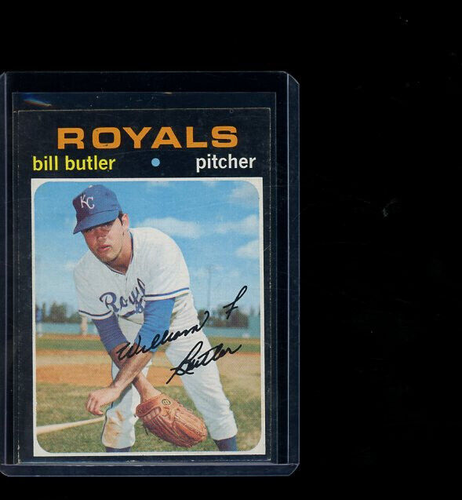 1971 Topps Baseball High Number #681 Bill Butler | eBay