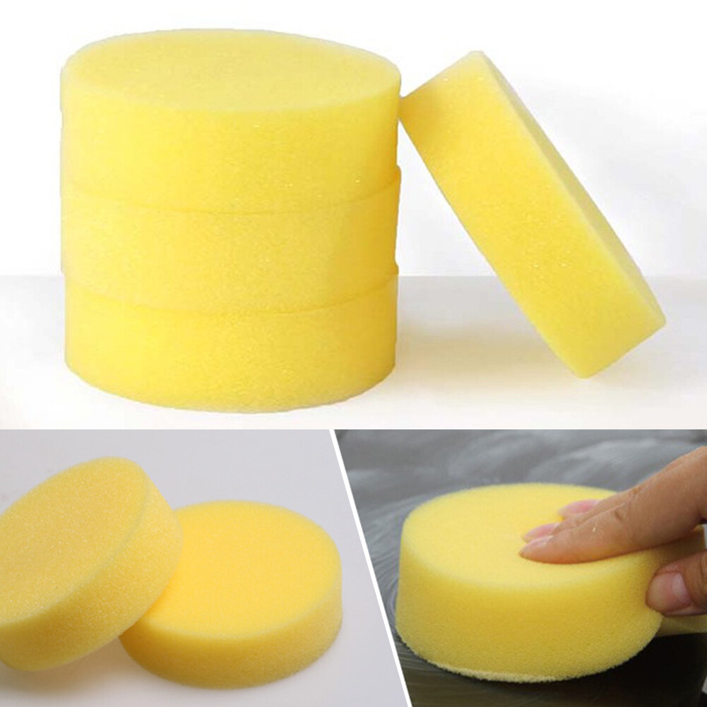 12pcs Car Glass Dust Washing Multifunction Sponge Bibulous Clean Pad ...