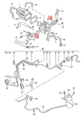 Genuine AUDI VW A4 Avant S4 Quattro Cabrio Seal 2pcs 059131120 | eBay