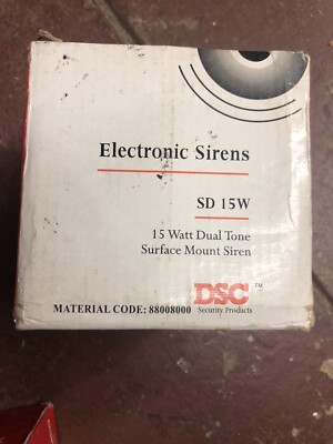 Electronic sirens SD 15W 15 watt dual tone Surface mount siren DsC | eBay