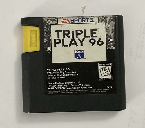 Sega Genesis Triple Play 96 | eBay