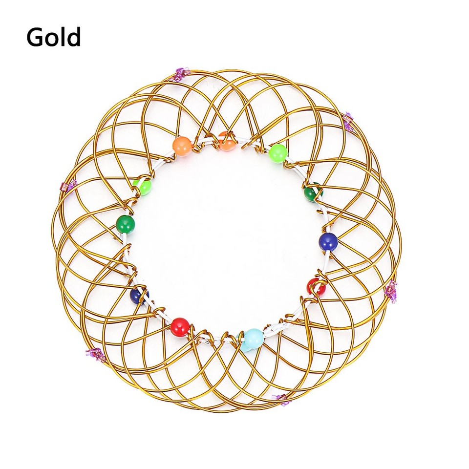 Finger Toys Handmade Wire Toy Magic Hoop Toy Magic Mandala Flower Basket | eBay Australia