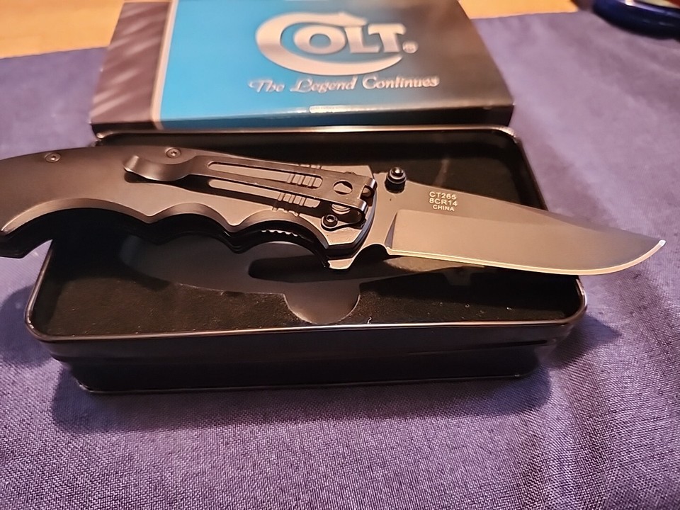 Colt Knife Tactical Lockback (Mint) | eBay