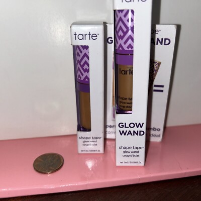TARTE 2X Glow Wand Shape Tape Auroral 0.0338 oz NIB Same UPC/Different ...