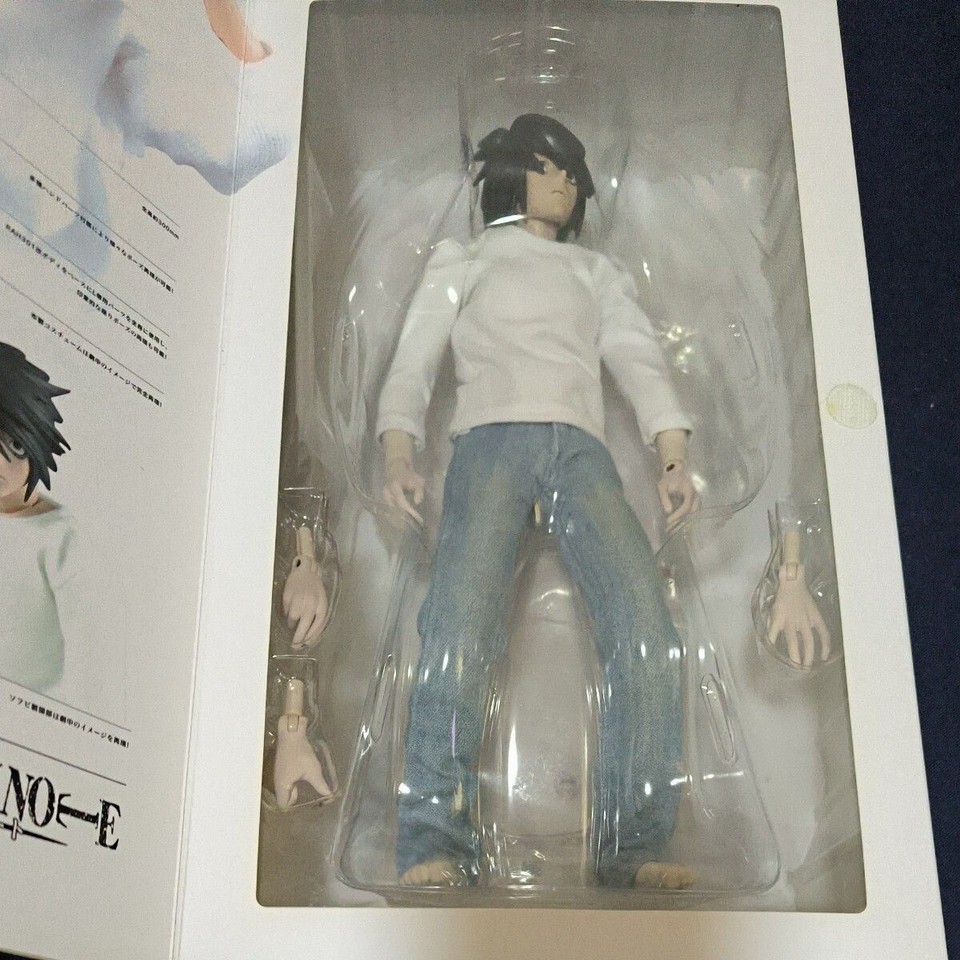 Death Note RAH Real Action Heroes L Lawliet Figure Medicom Toy used ...