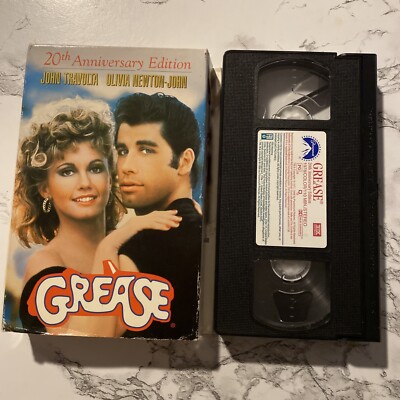 Grease (VHS, 1998, 20th Anniversary Edition) 97360110821| eBay