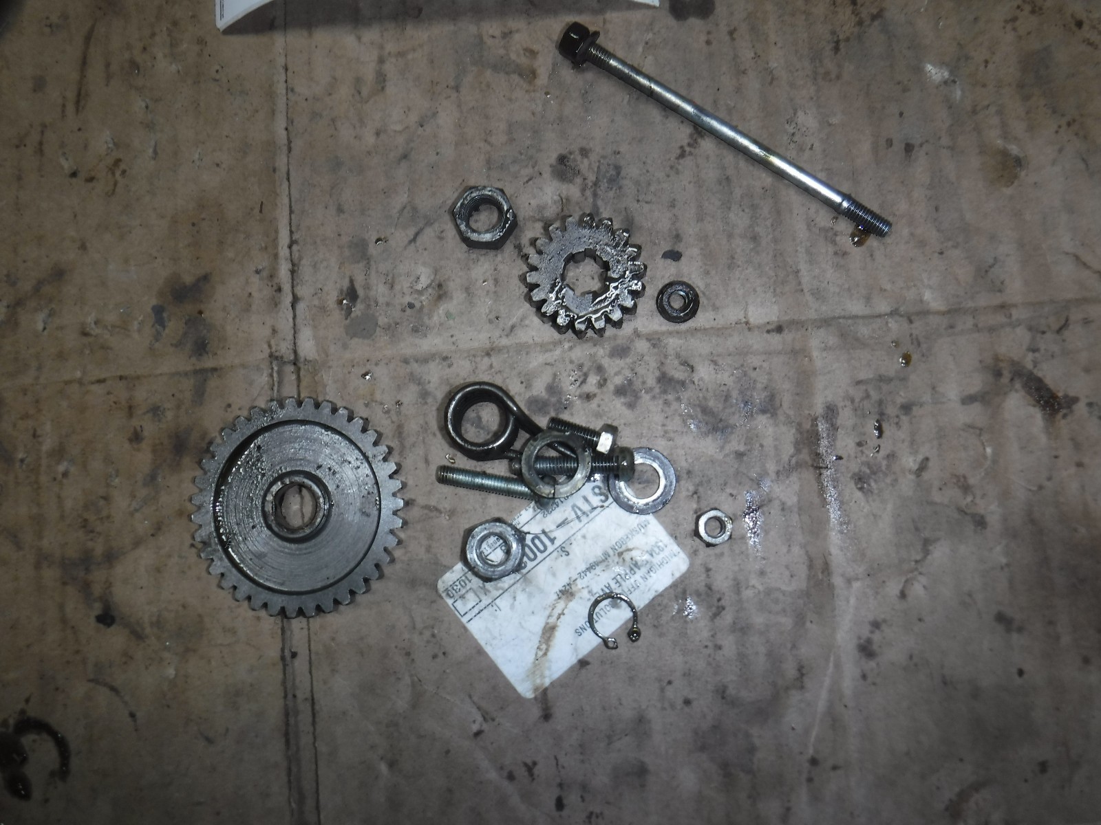 HONDA 1974 MR50 MR 50 Elsinore AHRMA spring gears misc parts | eBay