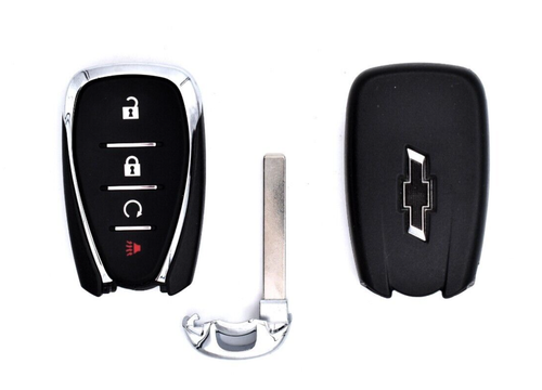 1 OEM Unlocked Chevy Black Logo Midnight Emblem Remote Smart Key Fob ...