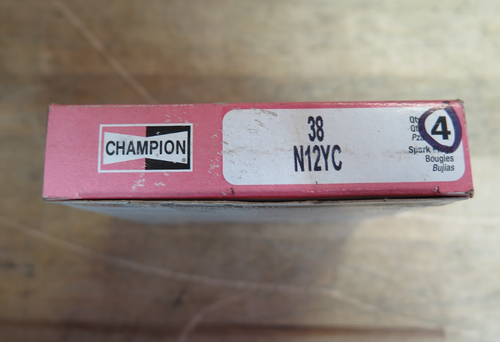 Champion 38 N12YC Spark Plugs 4 PCS (BR1-2) | eBay