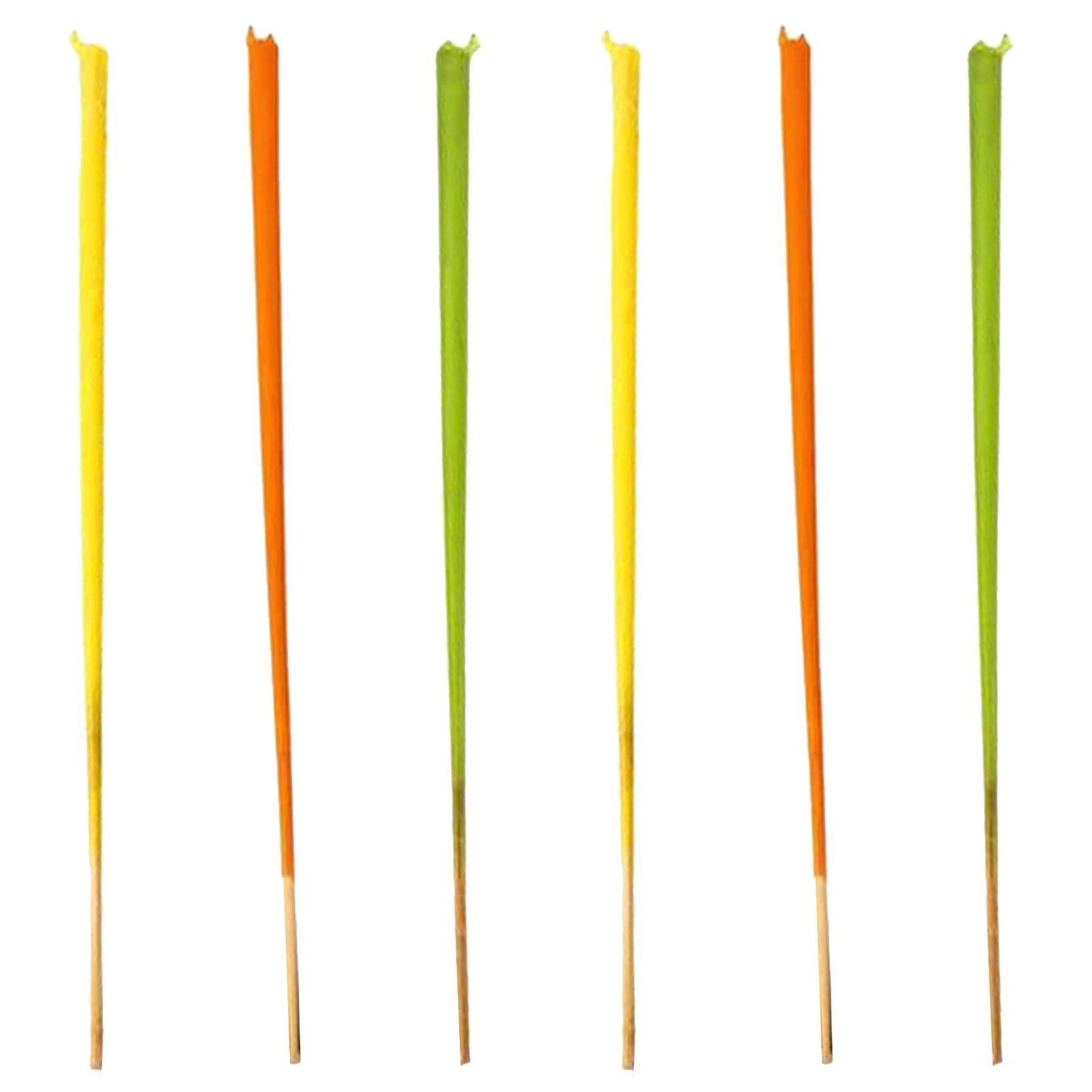 6 Pack Citronella Candle Flares Outdoor Use - Outdoor Garden Torches | eBay