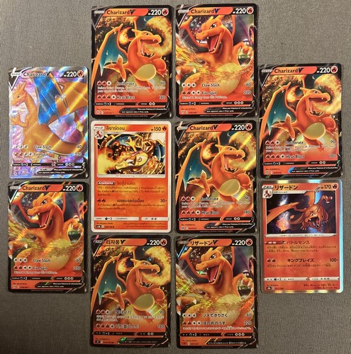 Pokemon TCG Charizard 10 Card Lot Mint/Near Mint | eBay