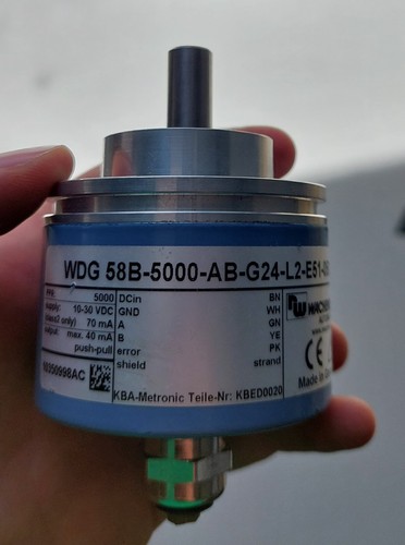 Wachendorff WDG 58B-5000-AB-G24-L2-E51 Encoder | eBay