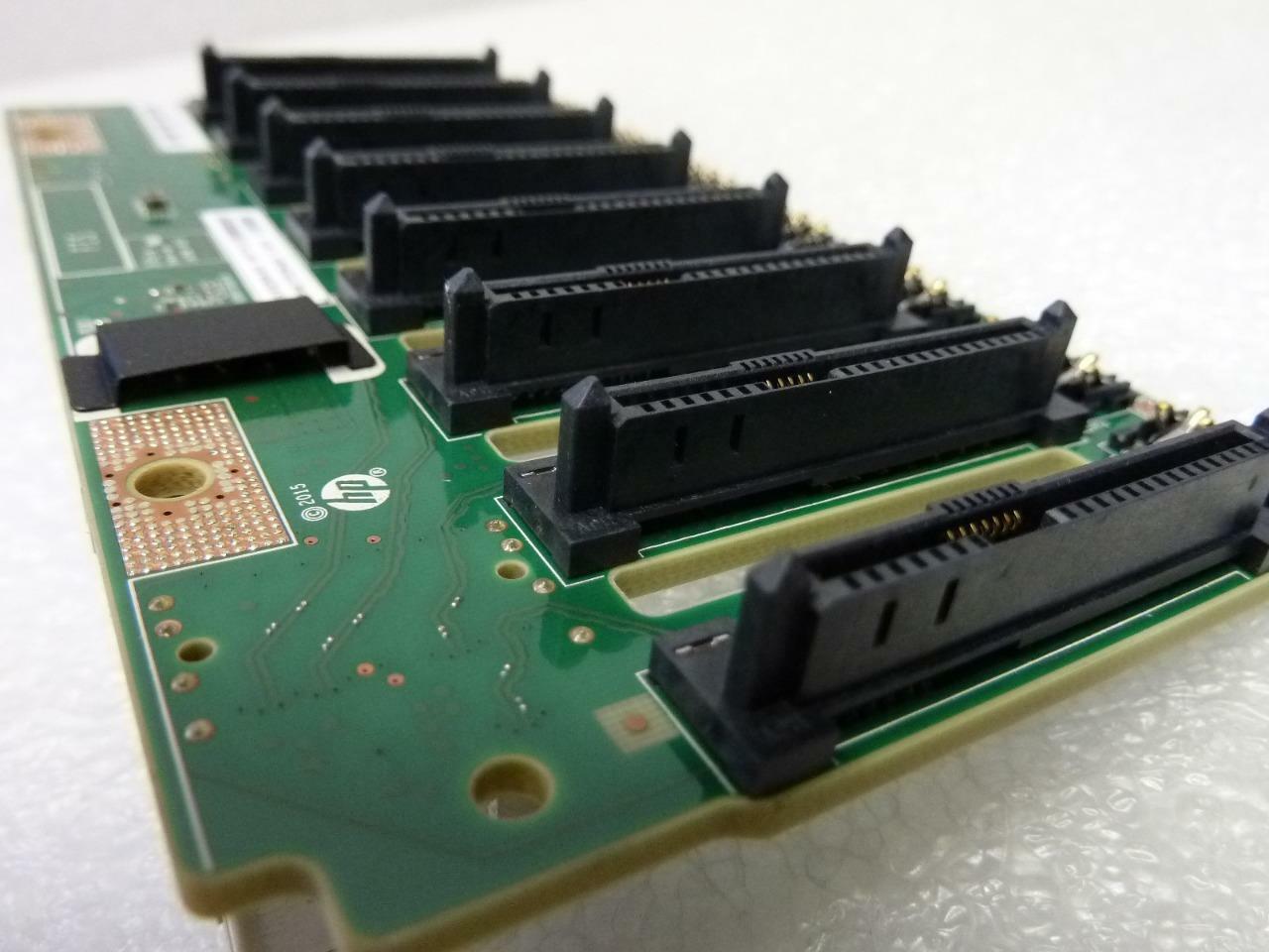 HP ProLiant DL180 DL380 BackPlane Gen9 8-Bay SAS 2.5" HDD 777279-001 ...