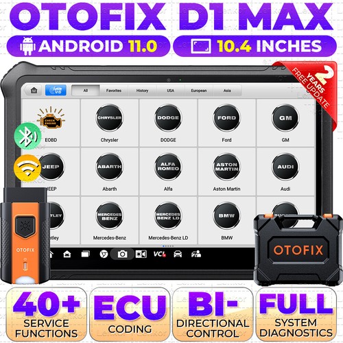 OTOFIX D1 MAX Voiture Outils diagnostics OBD Systèmes Complète 40+ Les fonctions | eBay