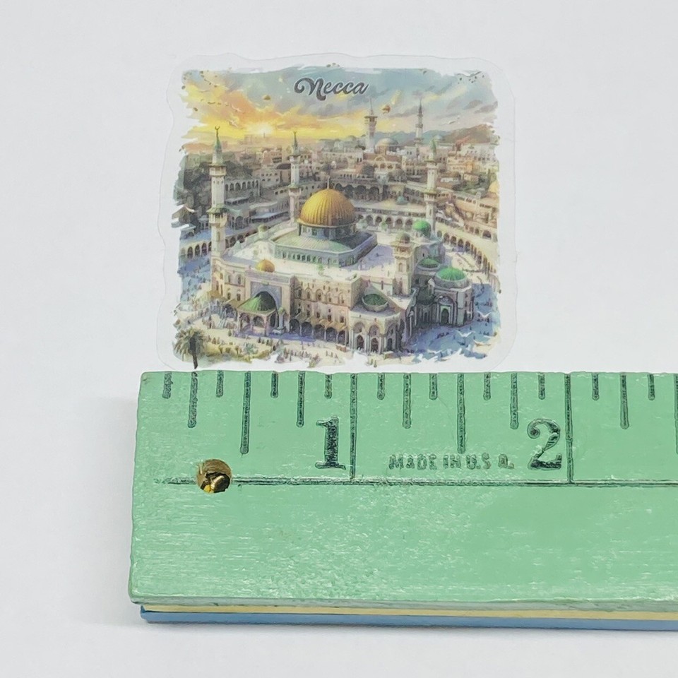 Mecca Mosque Clear Transparent Sticker Travel City Art Decal Vinyl ...