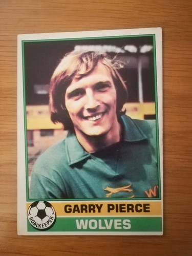 Topps Red Back Football Cards 1977 #281 Garry Pierce - Wolves | eBay UK