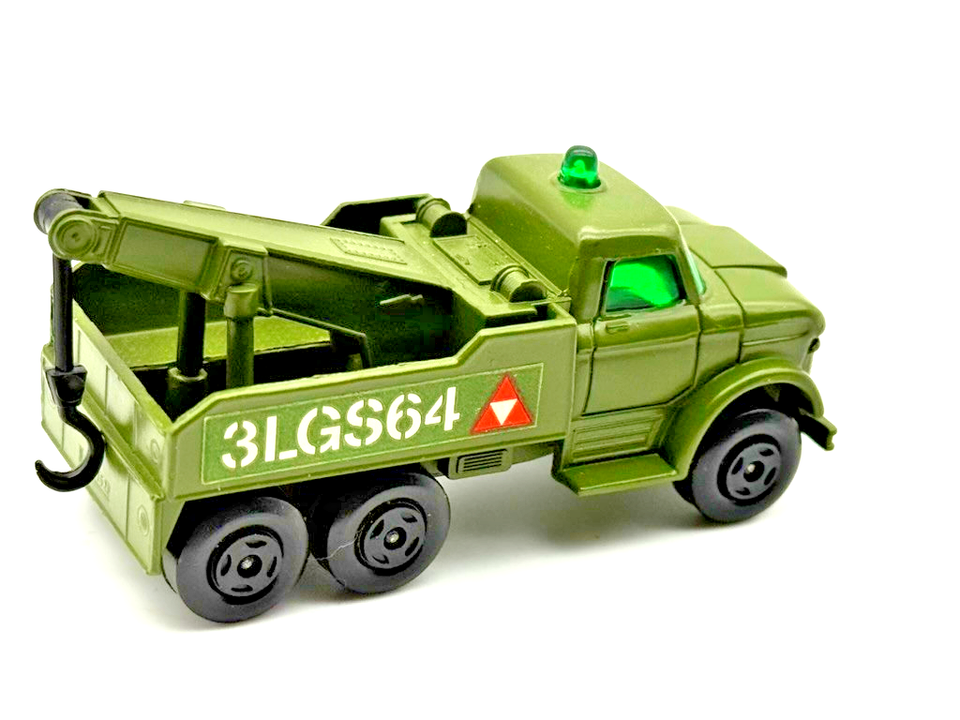 Matchbox Lesney MB71 Superfast Military Wreck Truck Mint in PVC Display ...