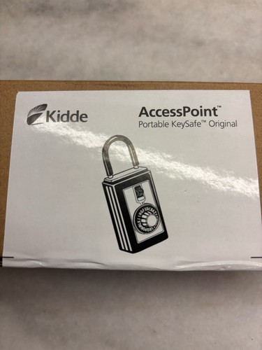 Kidde AccessPoint 00514 KeySafe Box Original 5-Key Permanent Spin Dial ...