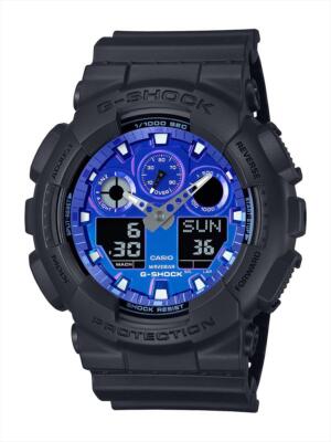 CASIO G-SHOCK GA-100FL-1AJF Blue Digital Men's Watch New in Box | eBay