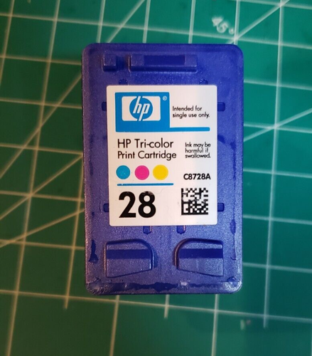 Nine (9) GENUINE HP 28 Ink Cartridges Tri-Color for Deskjet OUT OF DATE ...