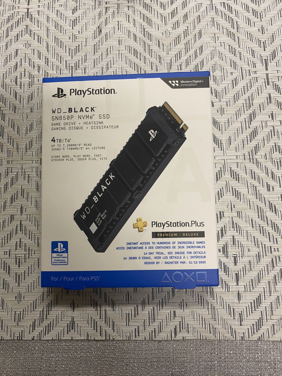 Western Digital WD_BLACK SN850P 4TB M.2 NVMe Internal SSD ...