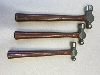 Vintage Craftsman Ball Peen Hammer Set (3 Hammers) Made In USA, 8, 12 ...
